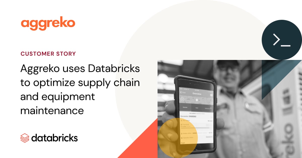 Customer Story: Aggreko | Databricks