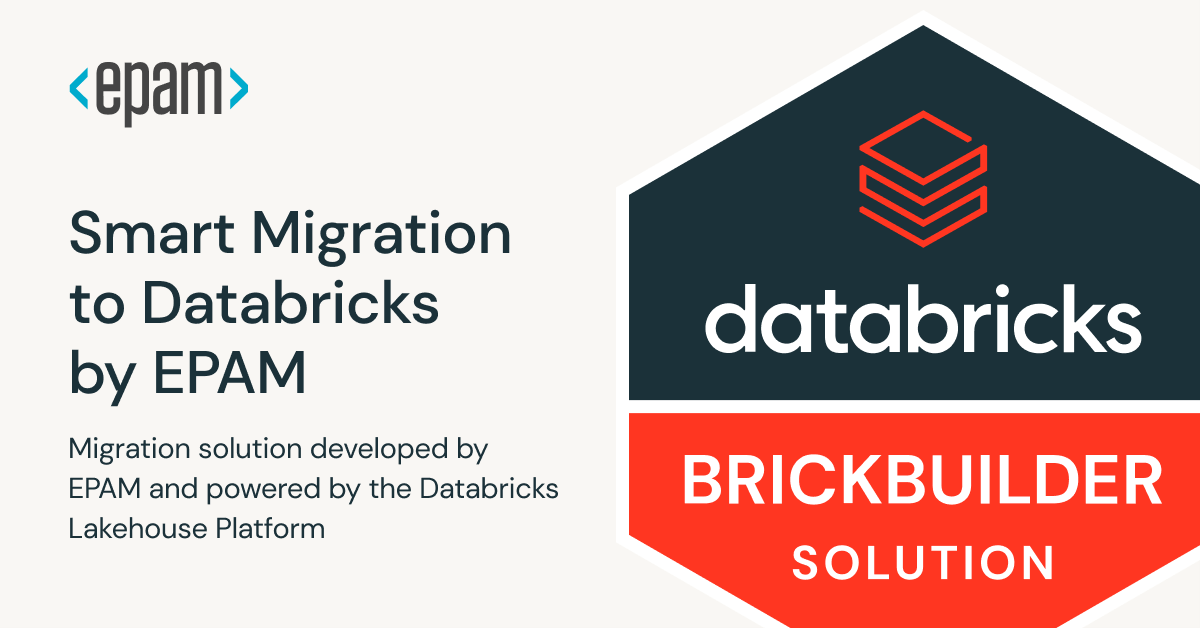 Smart Migration to Databricks by EPAM | Databricks