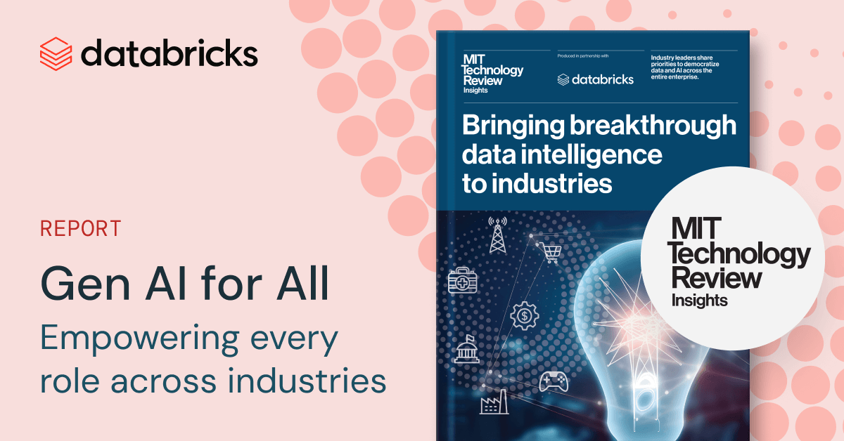 How data democratization will transform industries | Databricks