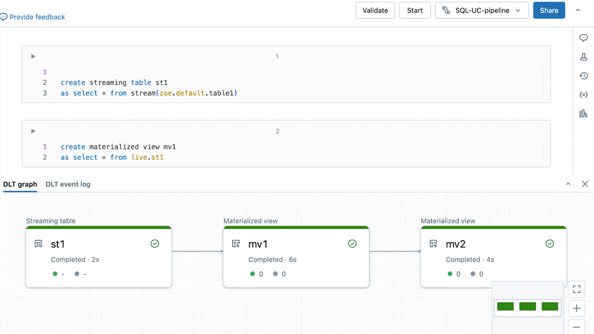 Dlt Pipeline Development Made Simple With Notebooks Databricks Blog