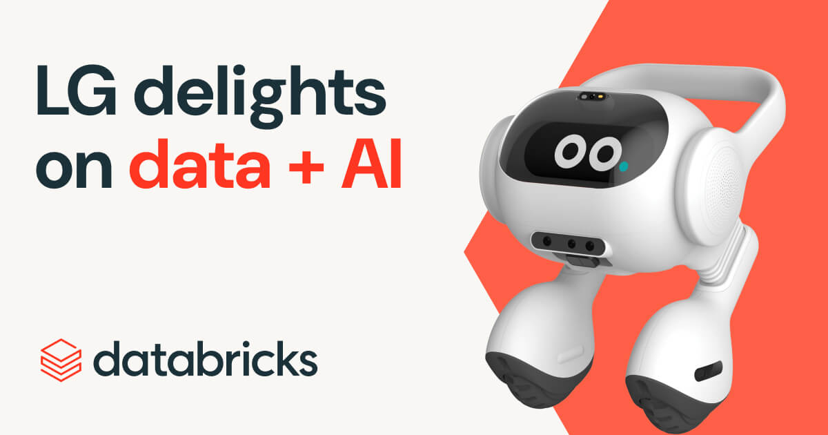 LG delights on data intelligence | Databricks