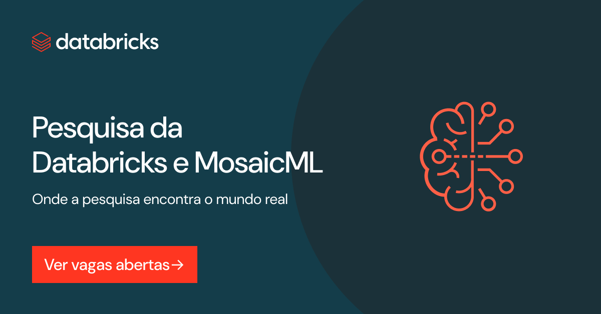 Pesquisa do Databricks | Databricks