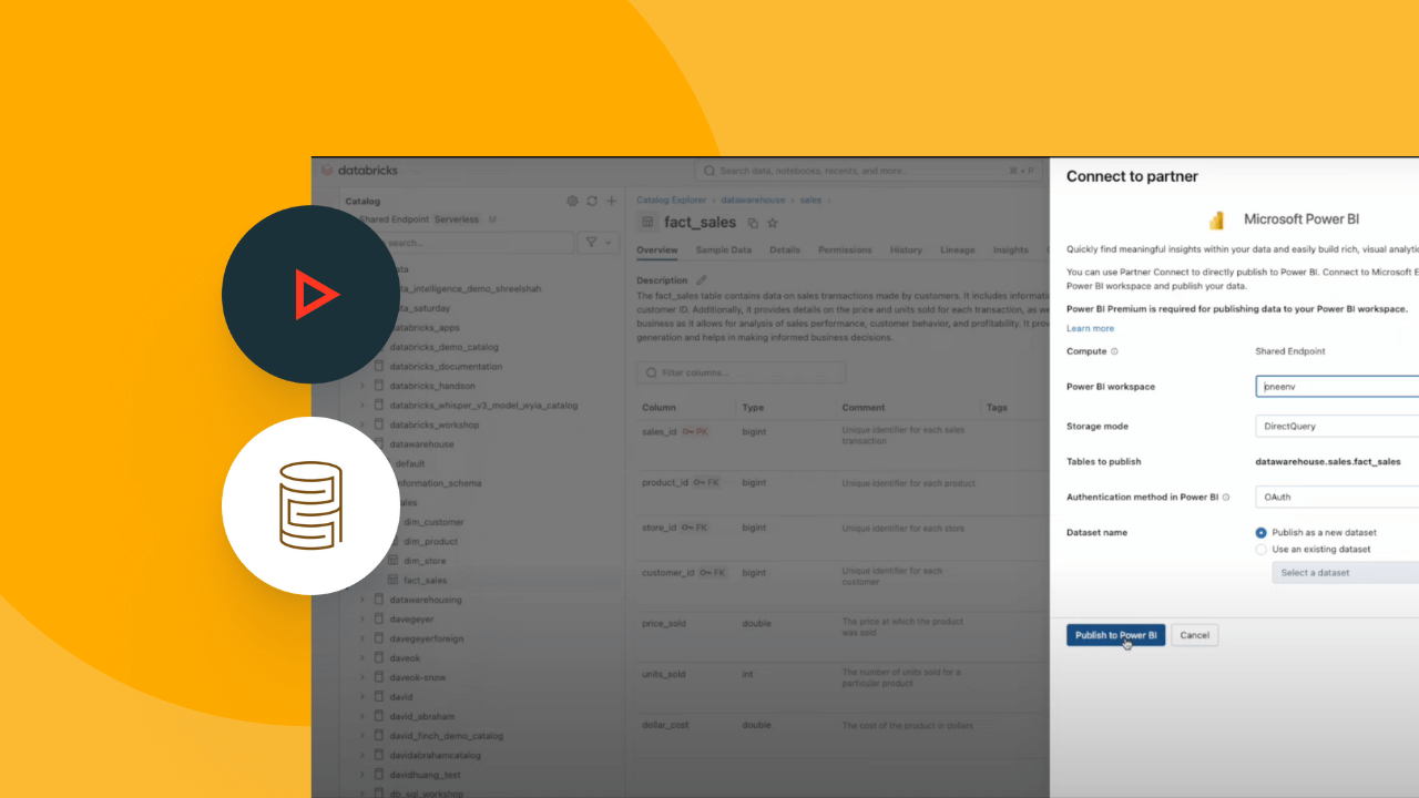 Seamless integration with Databricks SQL and Power BI | Databricks