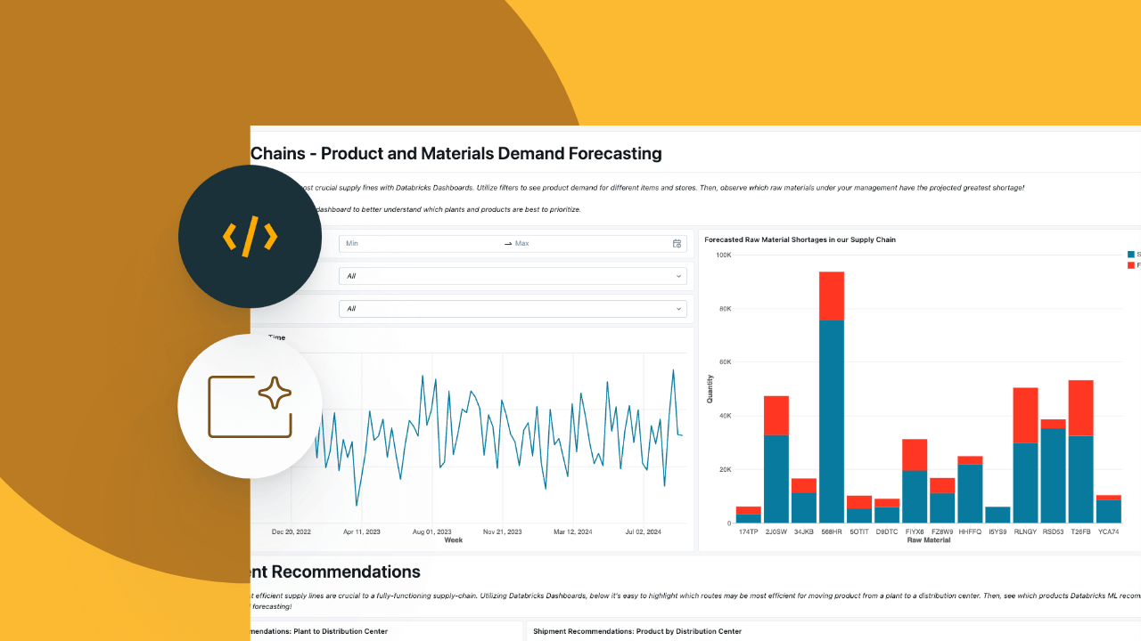 AI/BI: Supply Chain Optimization with Dashboards and Genie | Databricks