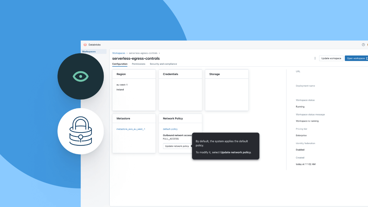 Strengthen Security with Serverless Egress Control on Databricks | Databricks