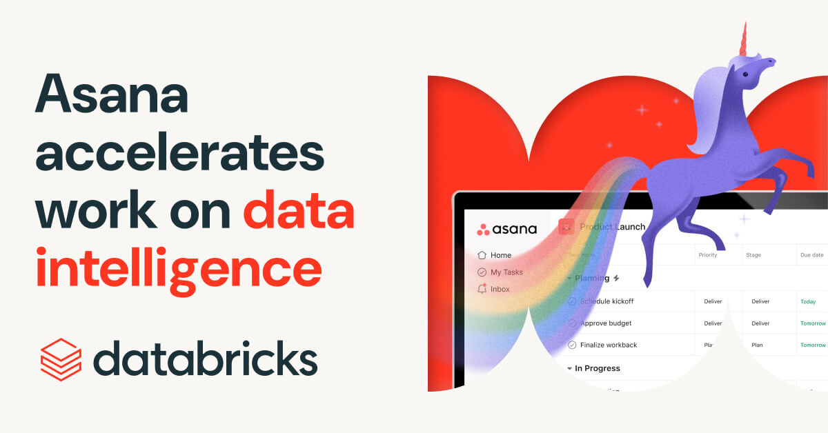 Asana accelerates work on data intelligence | Databricks
