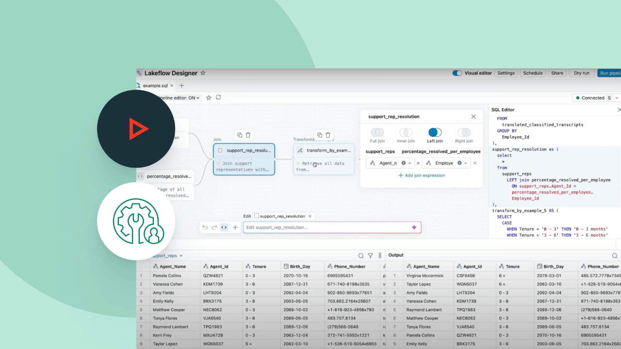 LakeFlow Designer: Production-Quality ETL with No Code Required ...
