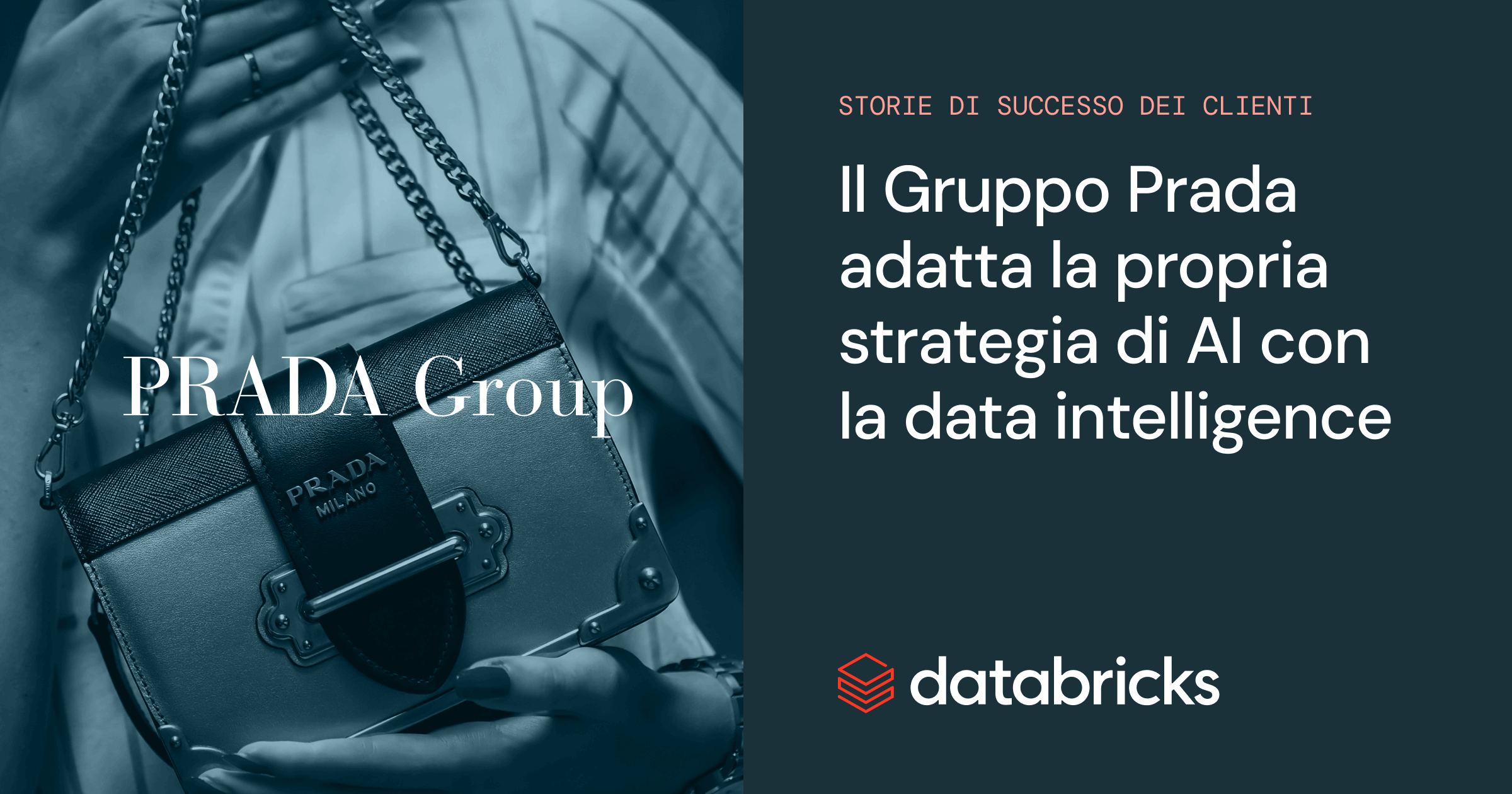 Il Gruppo Prada personalizza la propria strategia per l'AI | Databricks