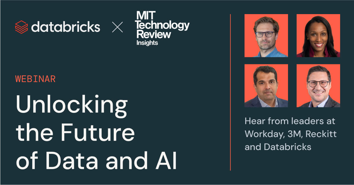 Unlocking the Future of Data and AI | Databricks and MIT