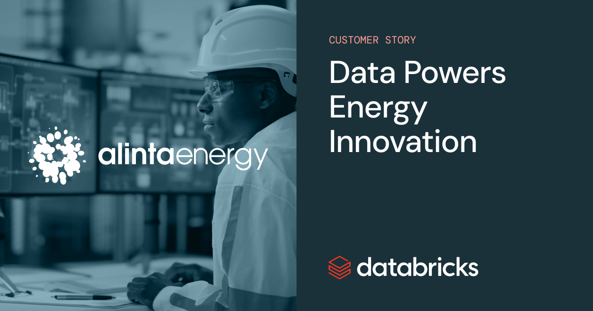 Alinta Energy Leads With Data Intelligence | Databricks
