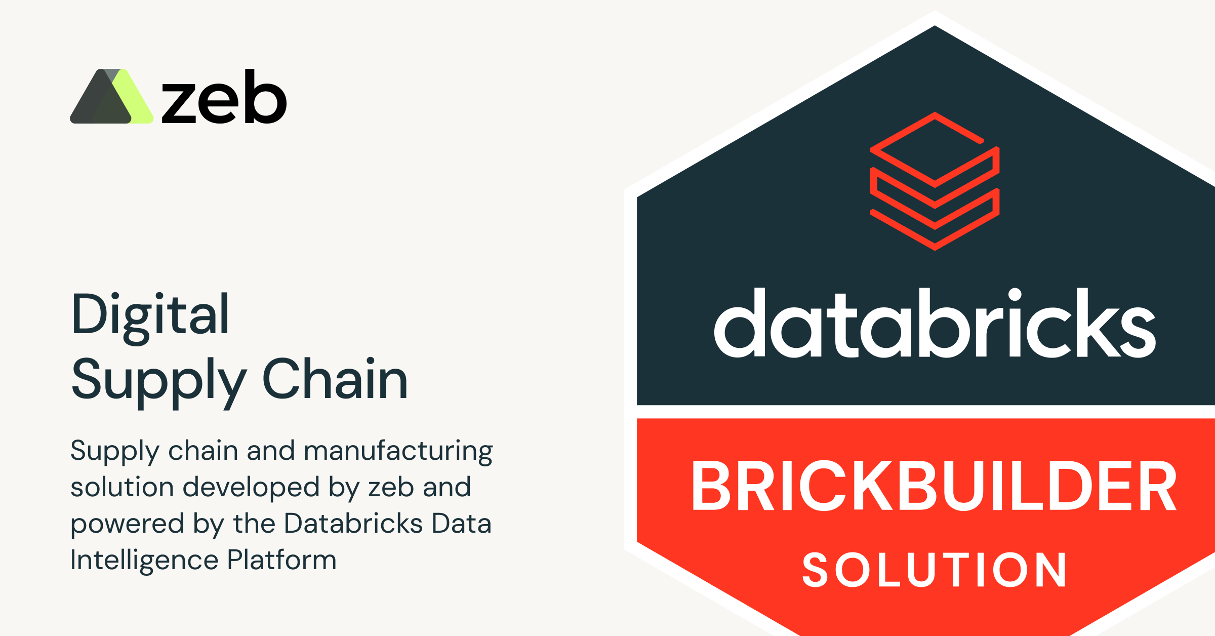 Digital Supply Chain by zeb and Databricks | Databricks