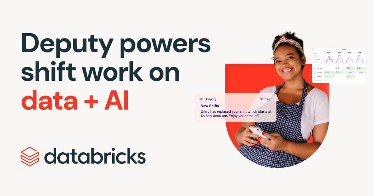 Deputy powers shift work on data + AI | Databricks