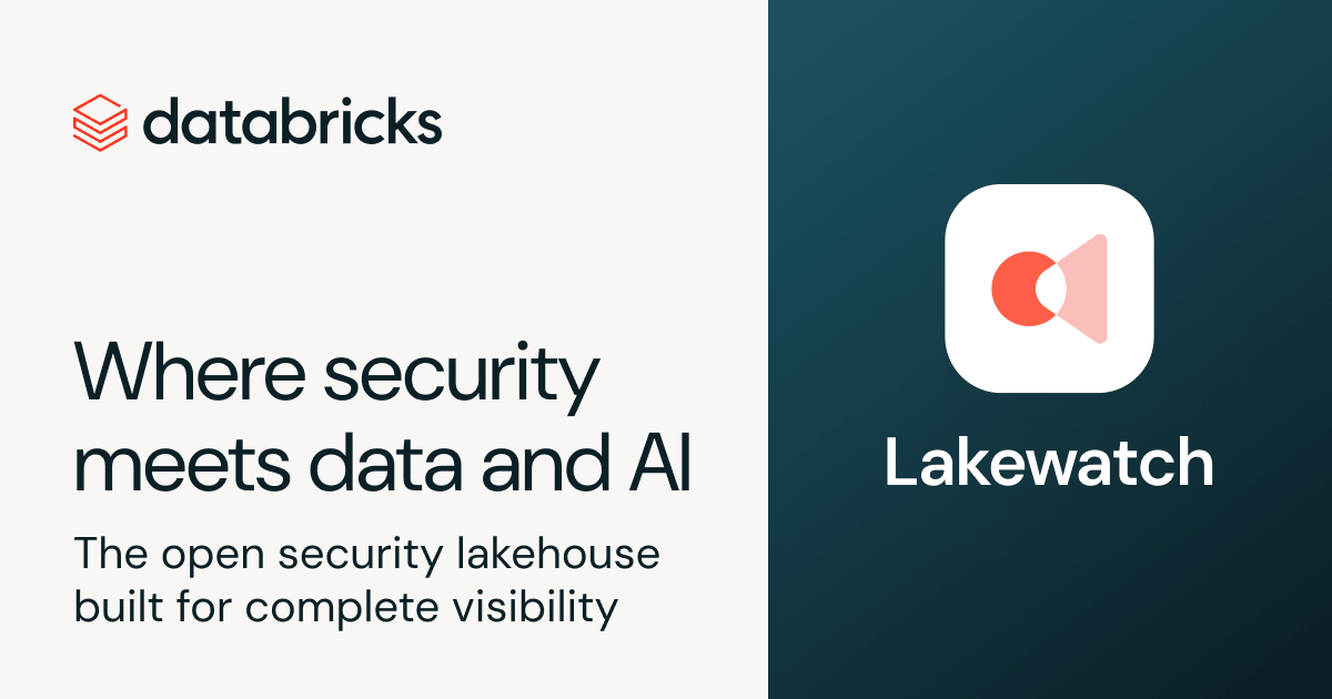 The Open Security Lakehouse Built for the AI Era | Databricks