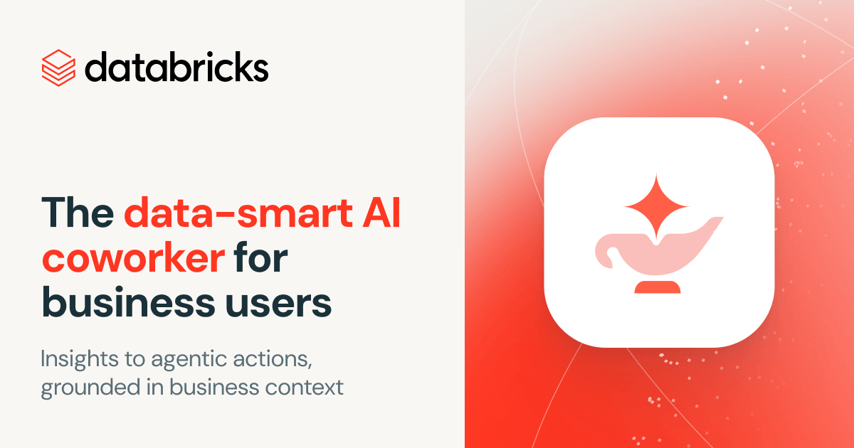 Databricks Genie One: AI cowork for Business Teams | Databricks