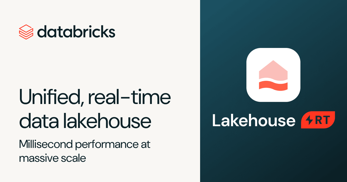 Real-Time Lakehouse | Databricks