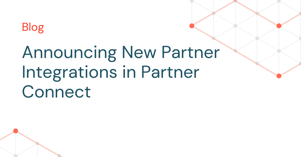 New Partner Integrations in Databricks | Databricks Blog