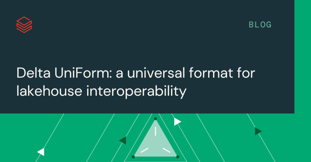 Delta UniForm: a universal format for lakehouse interoperability ...