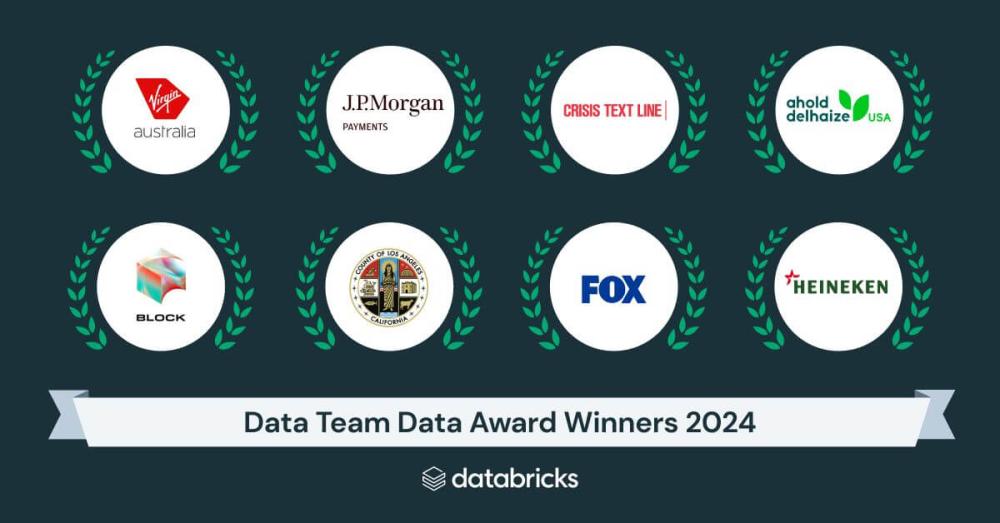 Announcing the Winners of the 2024 Databricks Data Team Awards | Databricks Blog