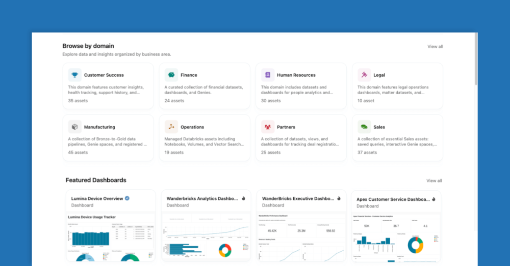 Unified data discovery with business context in Unity Catalog ...