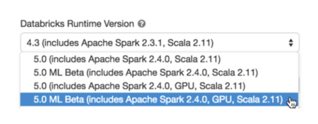 Databricks Runtime 5.0 for ML | Databricks Blog