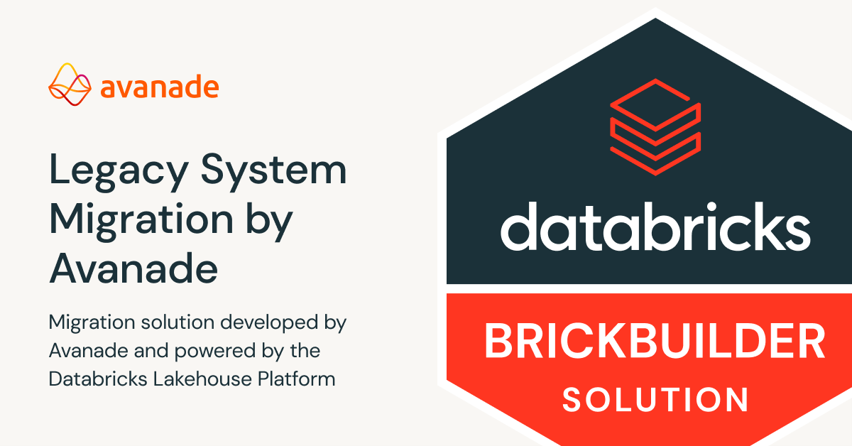 Legacy System Migration by Avanade - Databricks